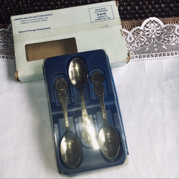 Vintage | Kitchen | The Heritage Collection Of American State Spoons ...